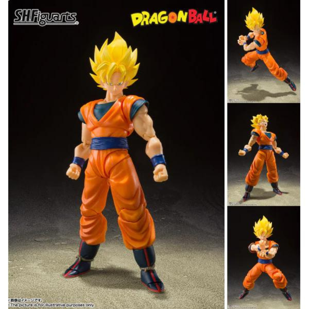 Bandai SHFiguarts "Dragon Ball Z" Super Sayan Goku (Resold) | Toy-let