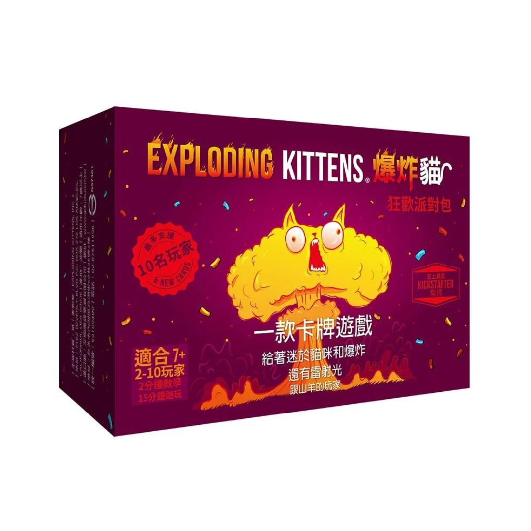 Exploding Cats: Party Pack - Chinese Version | Toy-let