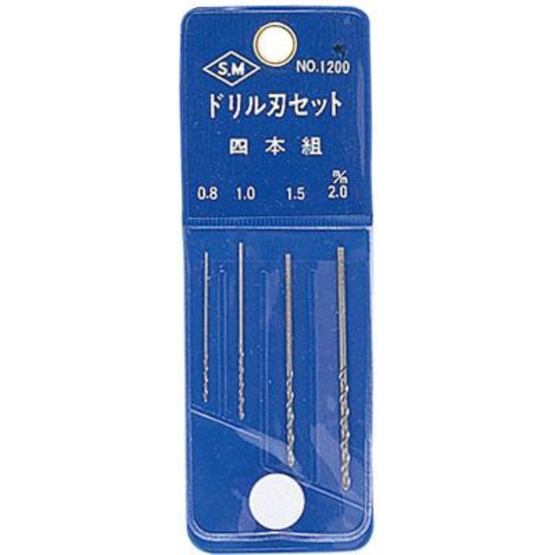 (Tools) Mineshima L-7A Drill Tip Set 4-piece | Toy-let