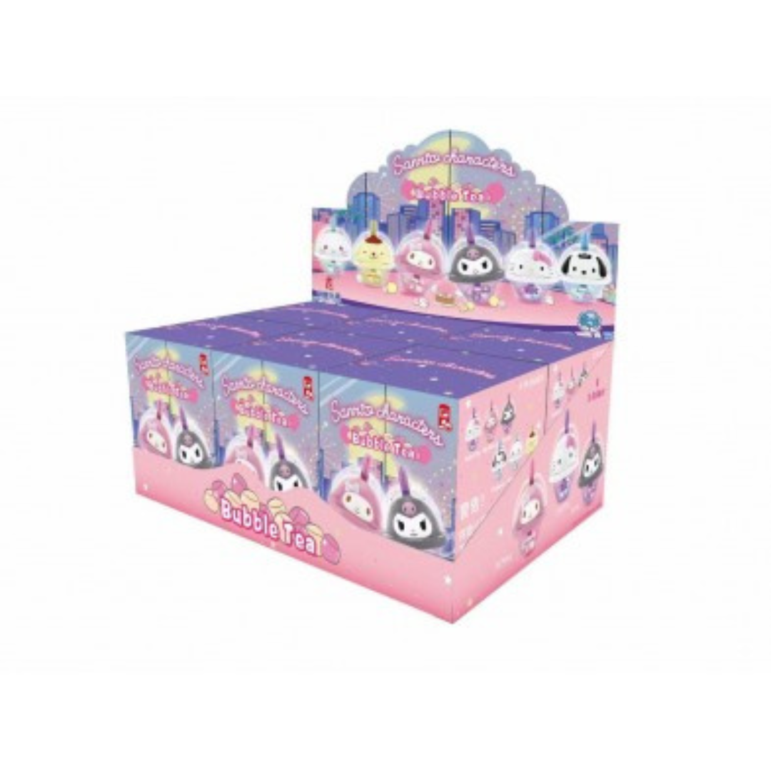 Sanrio characters taro ball milk tea cup (original box of 6 boxes ...